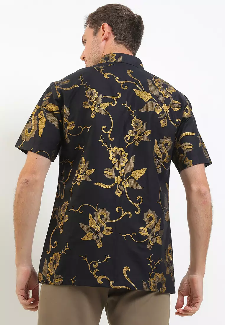 Jual ARJUNA WEDA Hem Batik Body Fit Motif 10 Original 2025 | ZALORA ...