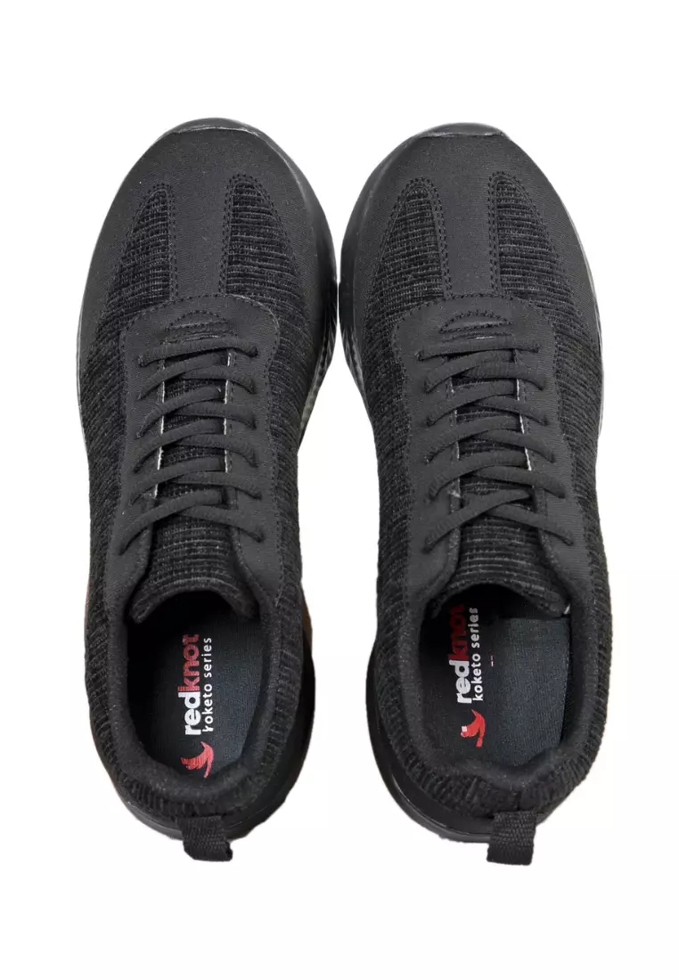 Jual Redknot Redknot Asmos Hitam Sol Hitam - Sepatu Sneakers Pria dan ...