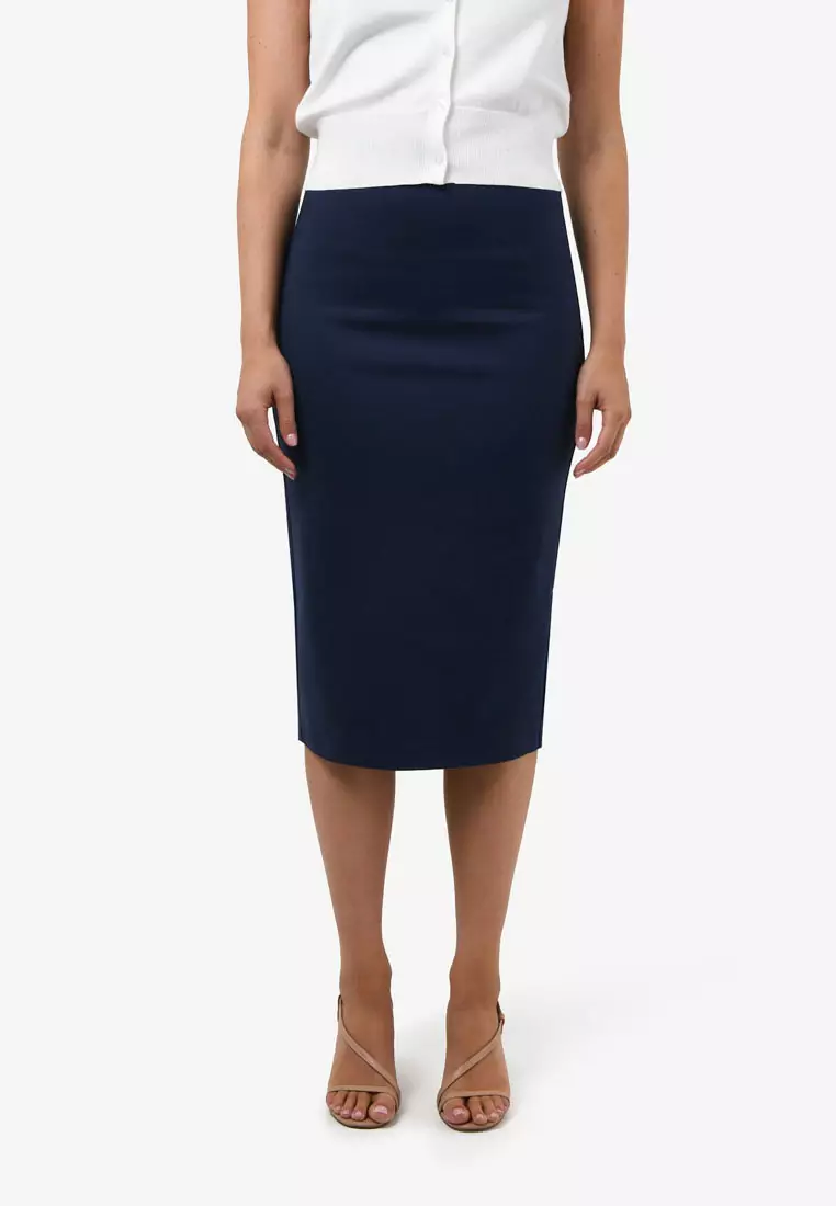 Buy FORCAST Safira Midi Pencil Skirt 2026 Online | ZALORA