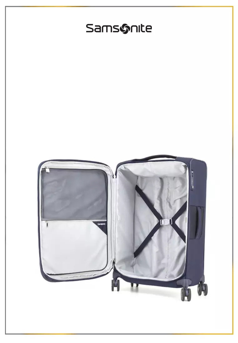 Jual Samsonite Samsonite B-Lite 4 Koper Softcase Medium 26 inch Double Zipper - Navy Original ...