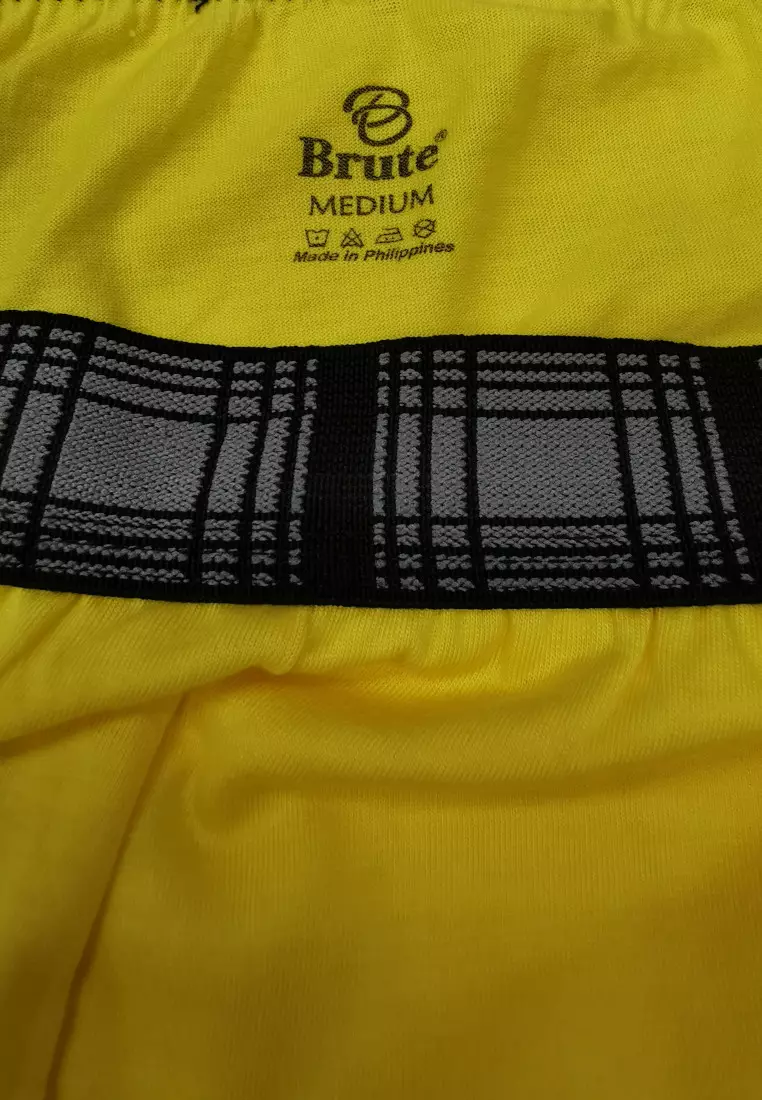 Buy BRUTE Premium Boxer Briefs - Modal Canary Yellow - Tagless - Set of ...