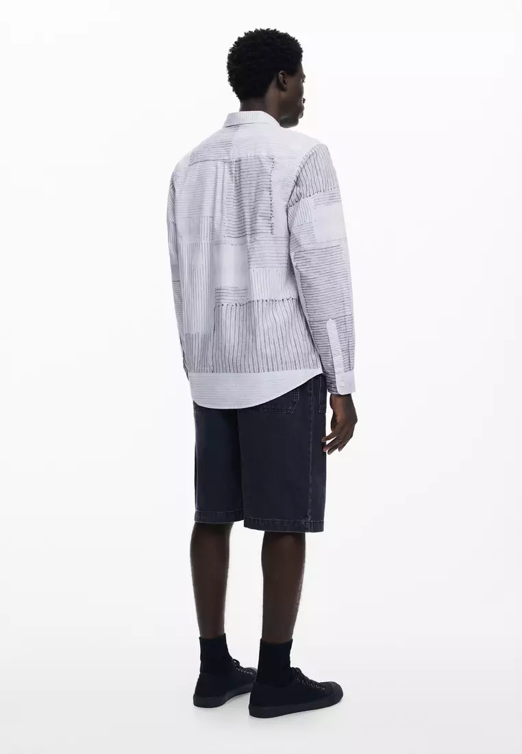 Buy Desigual Desigual Man Patchwork shirt 2025 Online | ZALORA