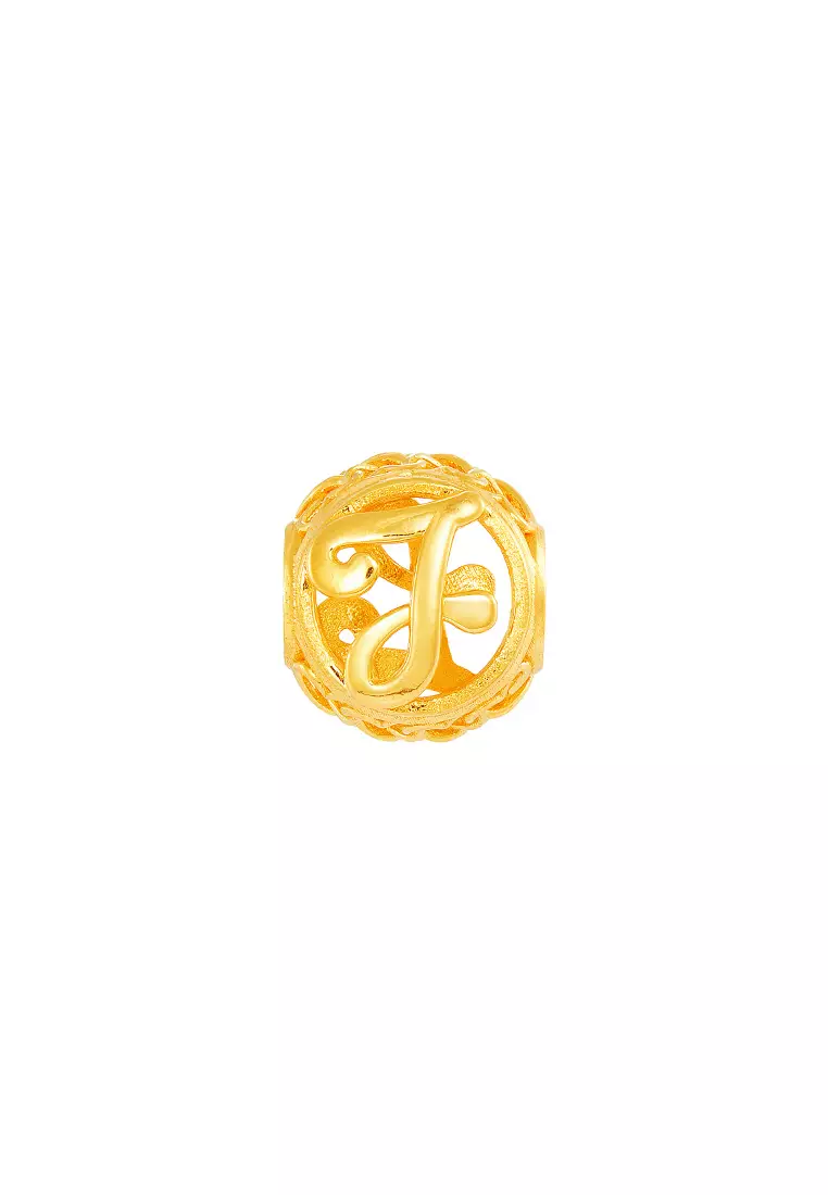 Buy HABIB HABIB 916/22K Yellow Gold Alphabet Charm A01 3555P Q1023(J ...