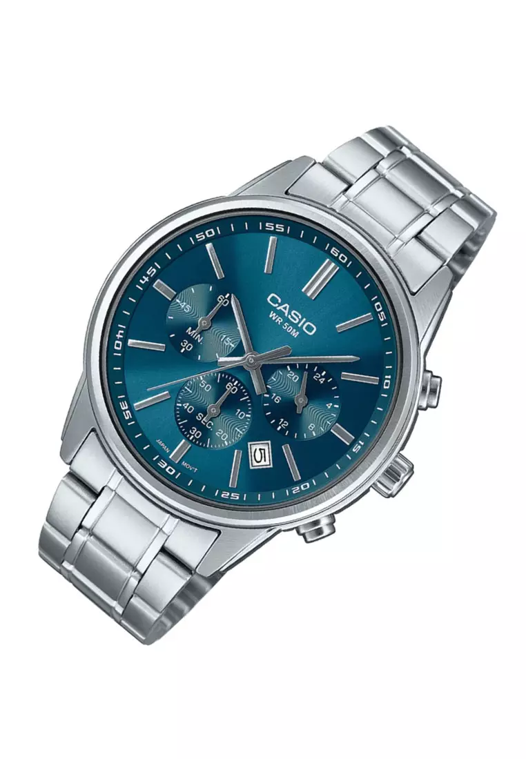 Buy Casio Chronograph Watch Mtp E515d 2a1 2025 Online Zalora Philippines