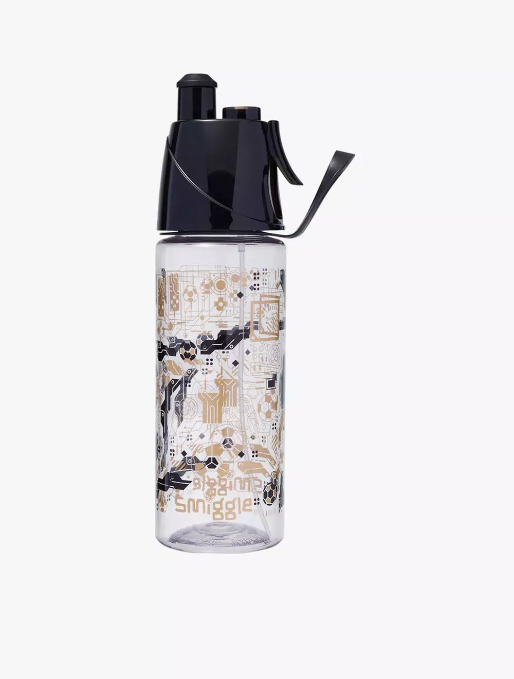 Jual Smiggle Smiggle Livewire Spritz Plastic Drink Bottle 560Ml - IGL456903BLK Original 2025 ...