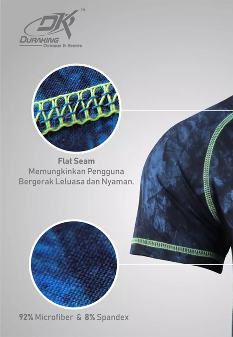 Jual Duraking Jersey DK Super Light Series - Sky Blue Original 2024 ...