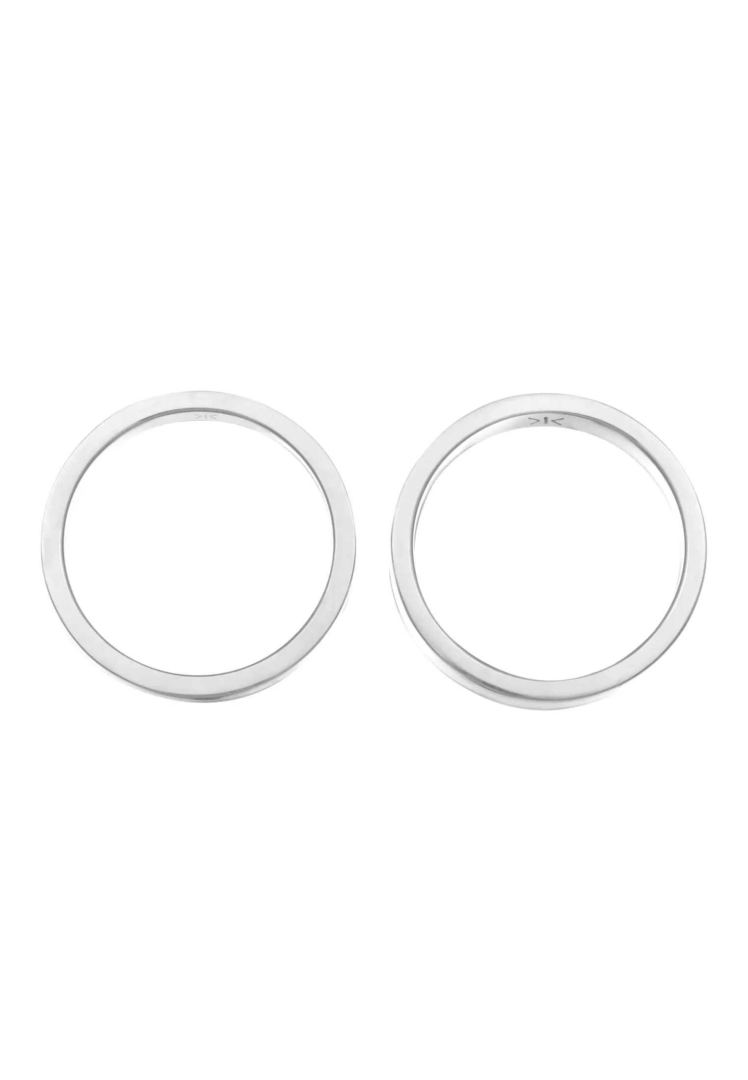 Buy Kuzzoi Men’s Silver Stack Ring Set 2026 Online | ZALORA