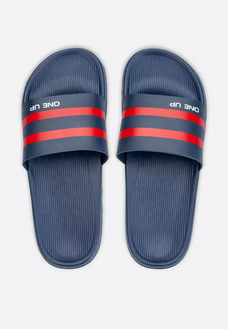 Buy World Balance Strip Sliders Men's Slides 2026 Online | ZALORA ...
