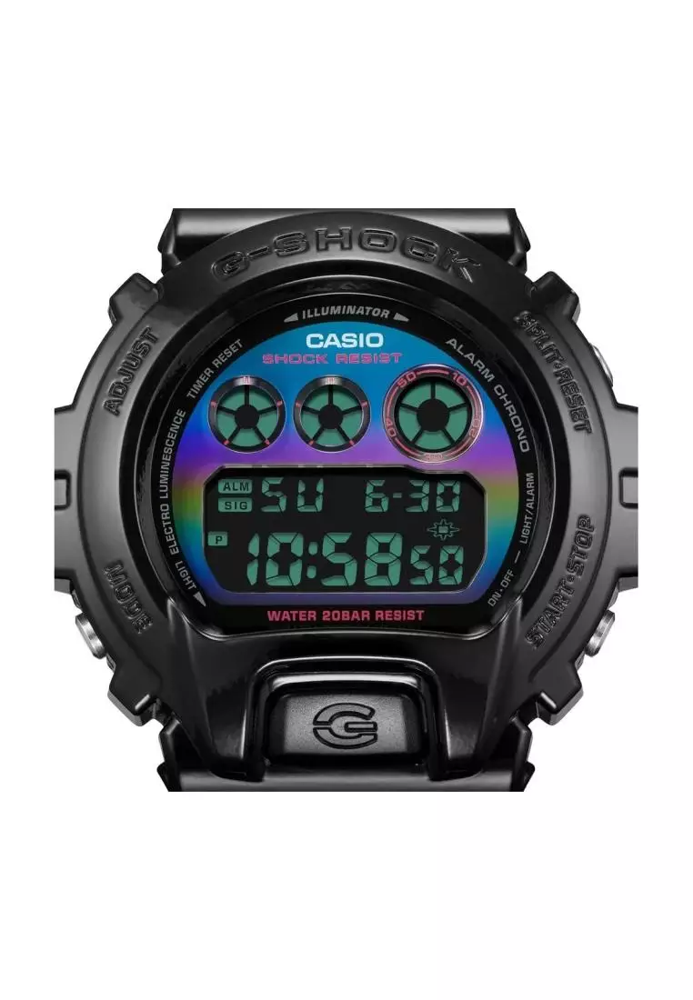 Buy Casio Casio G-Shock Virtual Rainbow Black Resin Strap Men's Watch ...