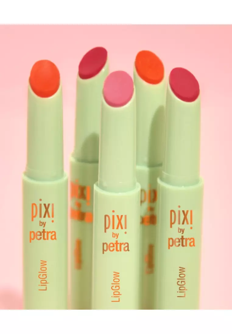 Buy Pixi LipGlow (Fleur) 1.5g - Tinted Lip Balm Online | ZALORA Malaysia