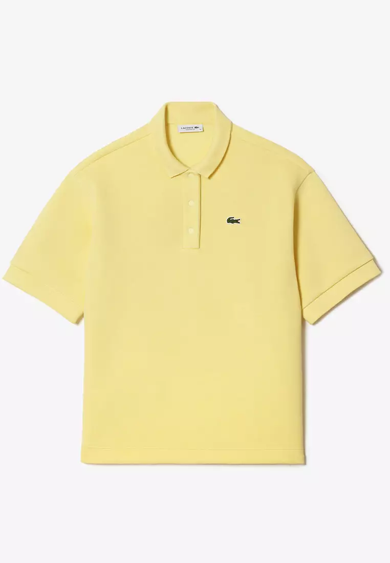 Buy Lacoste Double Sided Cotton Piqué Oversized Polo Shirt 2026 Online ...