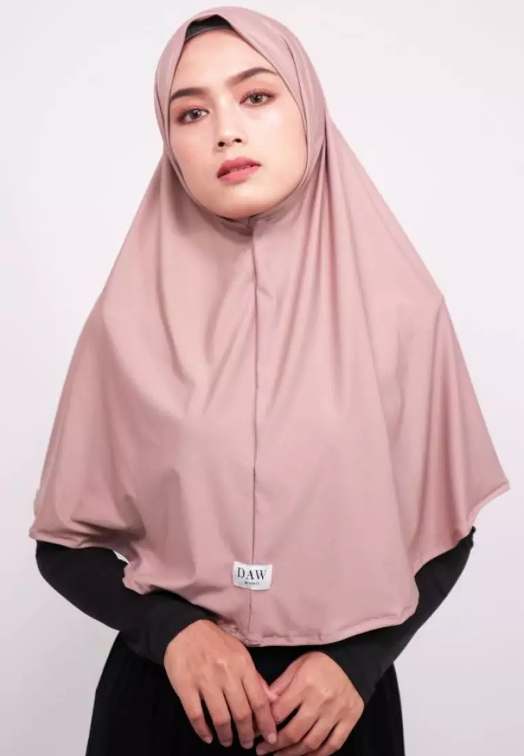 Jual DAW Project DH004 Hijab Instan Berlin Mocca Original 2025 | ZALORA Indonesia