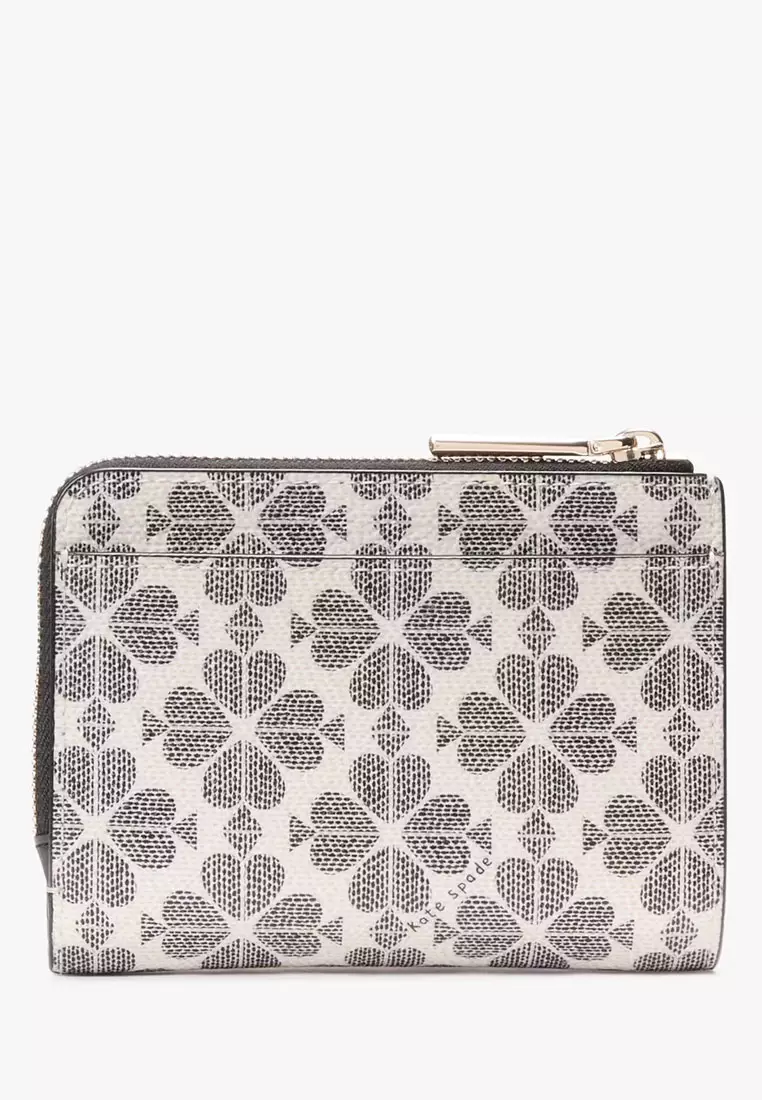 Buy Kate Spade Spade Flower Small L-zip Wallet 2025 Online | ZALORA