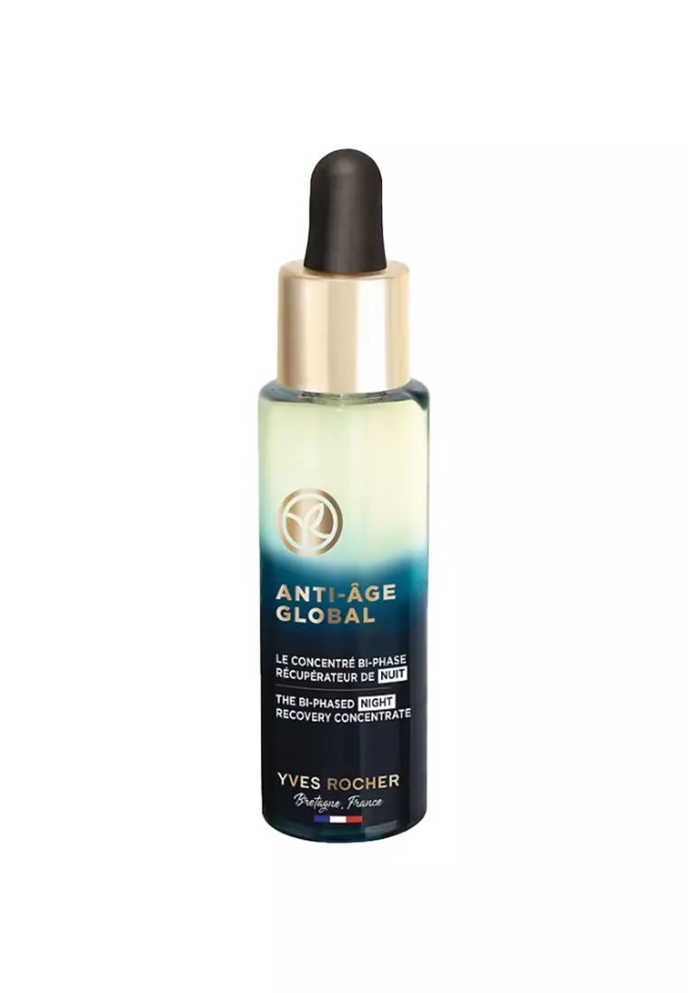 Buy Yves Rocher Anti Age Global Night Recovery Concentrate- 30ml Regenerate Firm Skin for All ...