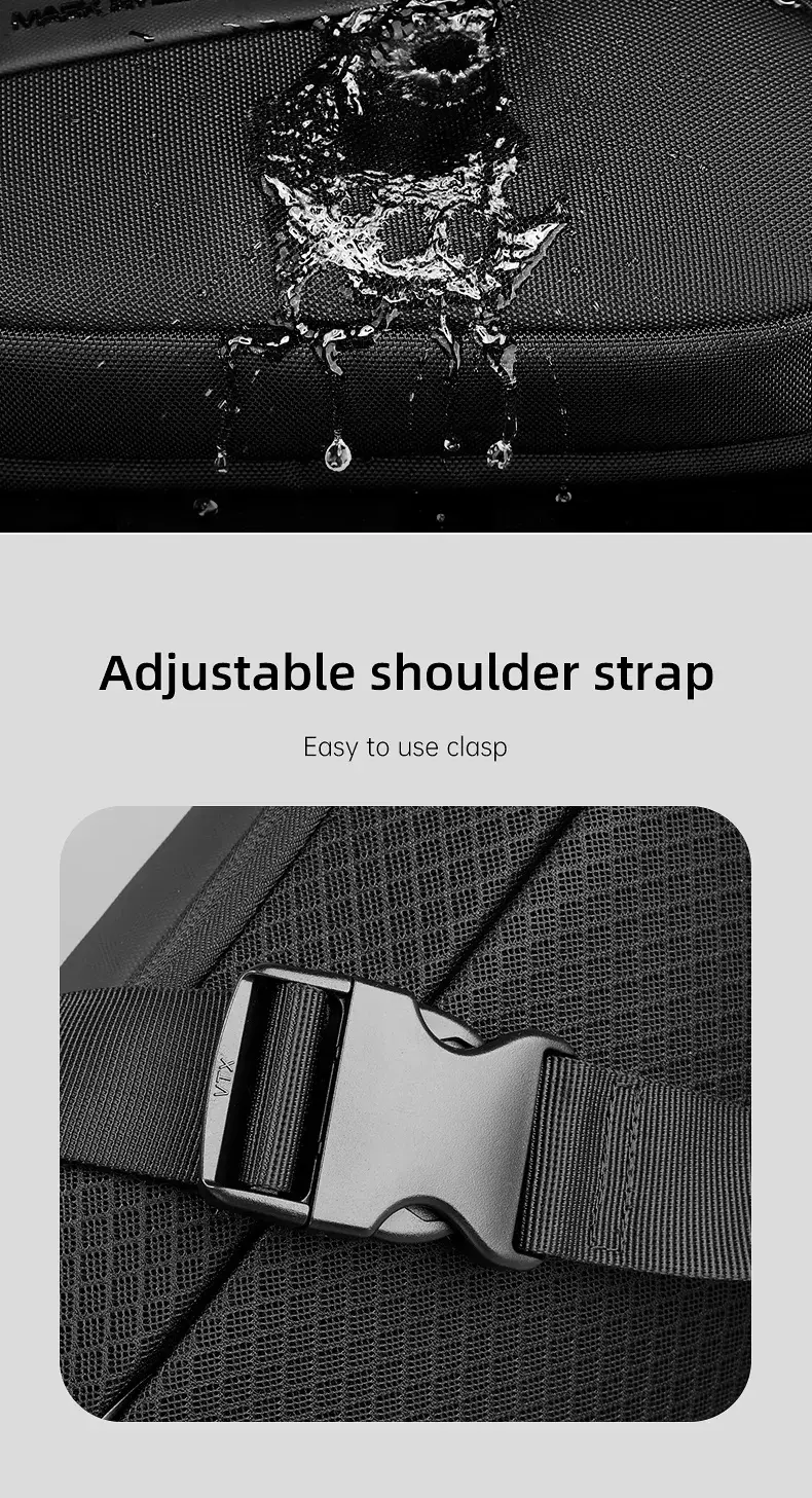 Jual Mark Ryden Mark Ryden MR8112 Tas Selempang Pria WaistBag Pria ...