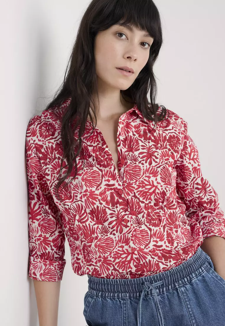 Buy Seasalt Cornwall Seasalt Cornwall Red Larissa Shirt Online | ZALORA ...