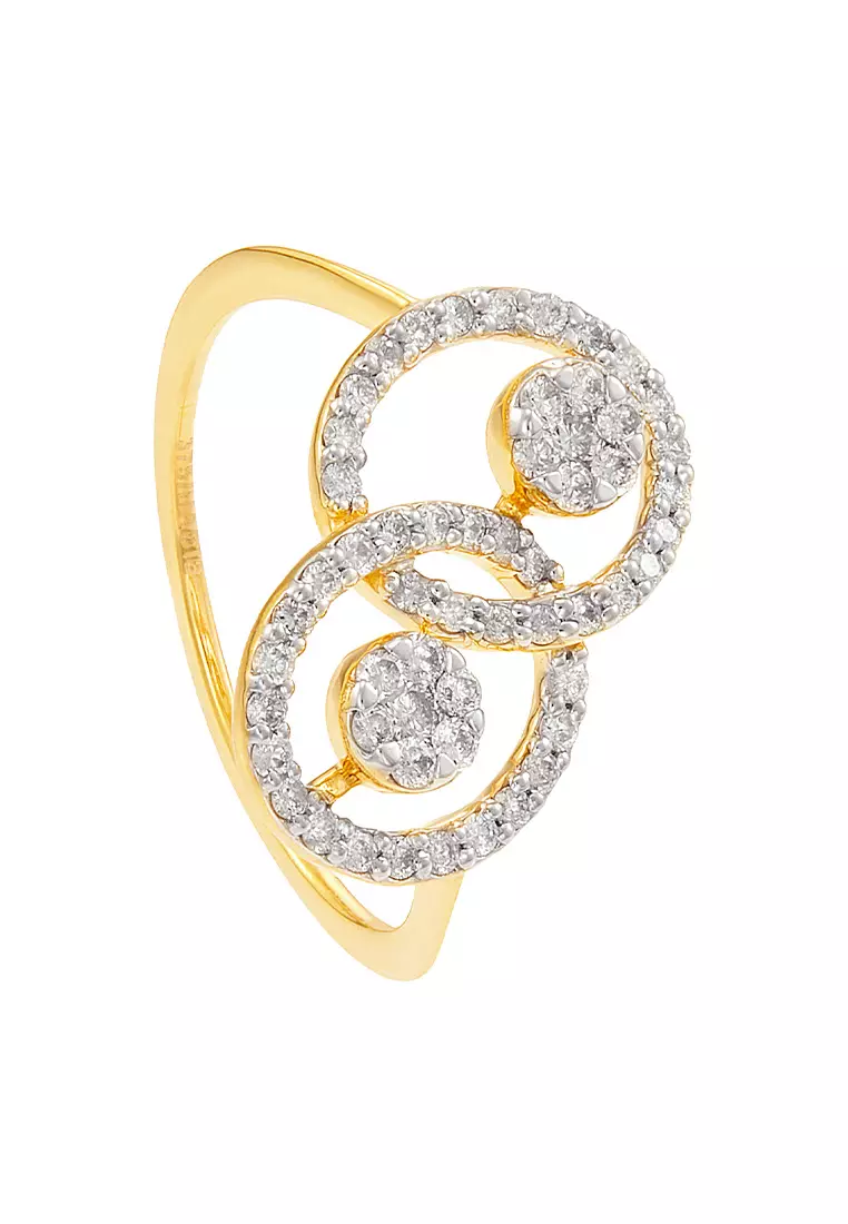 Buy HABIB HABIB Diamond Ring in 375/9K Yellow Gold 271340125(YG) 2025 ...