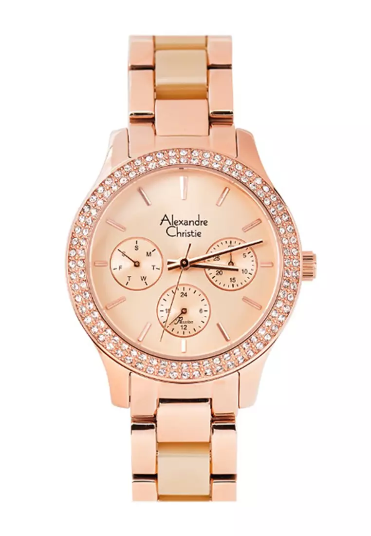 Jual Alexandre Christie ALEXANDRE CHRISTIE AC 2914 ROSEGOLD IVORY ...
