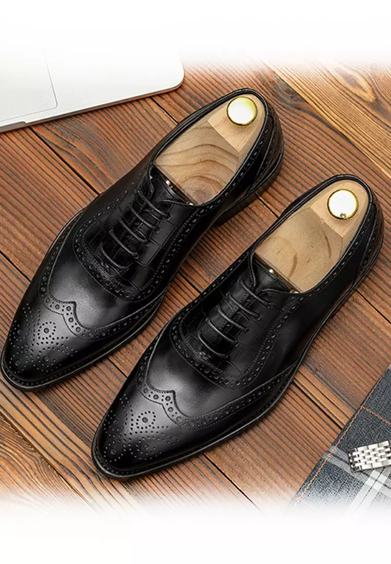 Twenty Eight Shoes VANSA Brogue Top Layer Cowhide Oxford Shoes VSM ...
