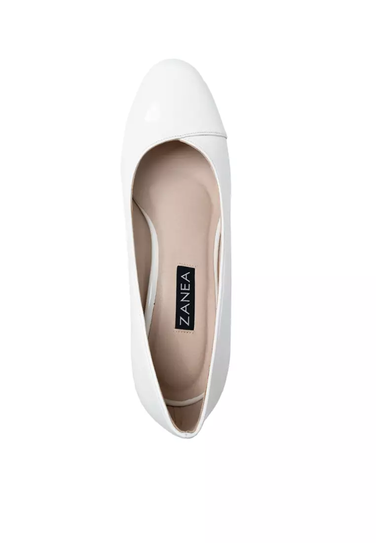 Buy Zanea Shoes Georgie Pumps (White) 2025 Online | ZALORA Philippines