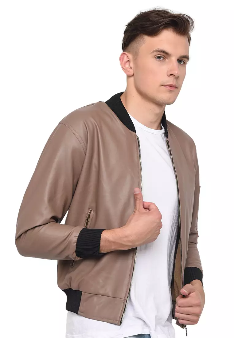 Jual JAVA SEVEN JAVA SEVEN JAKET PRIA [HJN 025] - MOCCA Original 2024 | ZALORA Indonesia