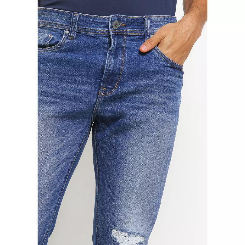 Jual TRIPLE TRIPLE Celana Jeans Stretch Slim Fit (94 828 02 BCF ...