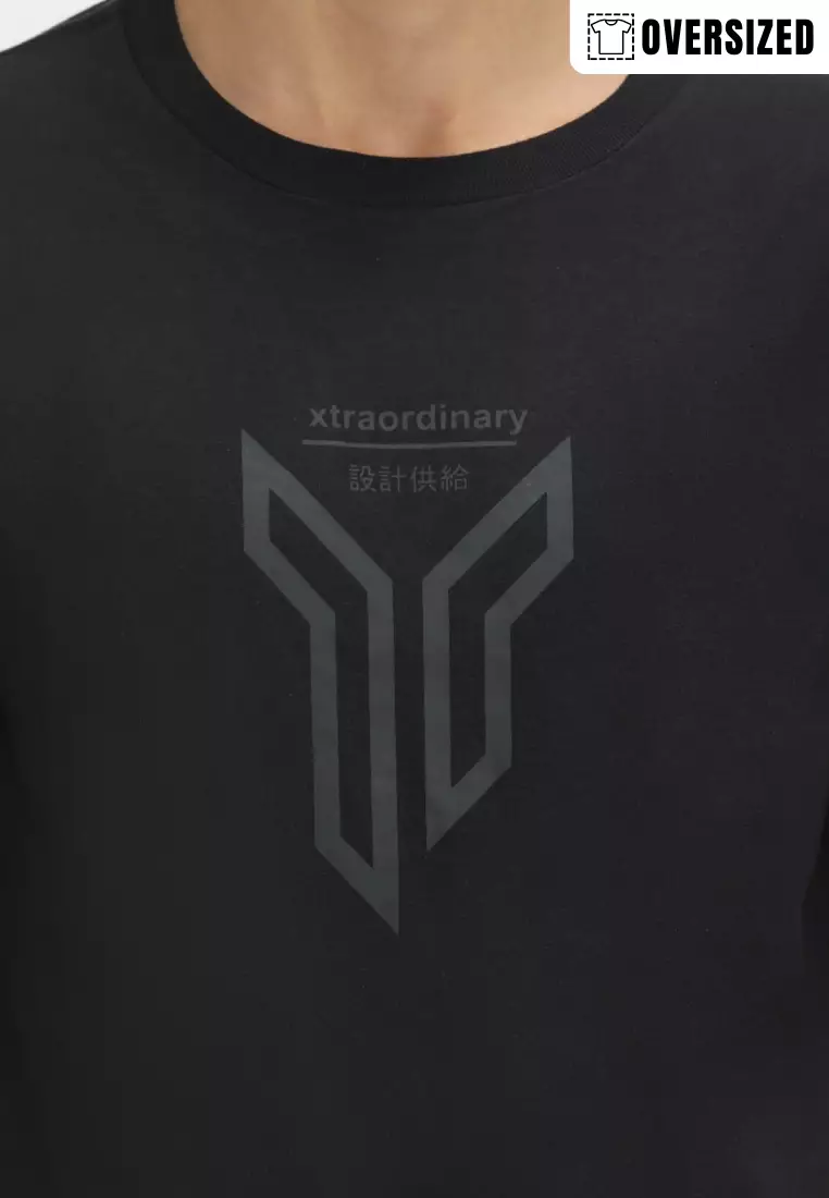 Jual Xtraordinary (XO) XTRAORDINARY (XO) T-Shirt Cotton Oversized Pria 2079240031 Original 2025 ...