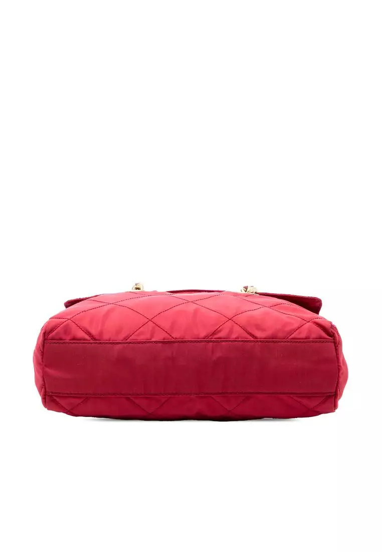 Buy Prada Pre-Loved Prada Impuntu Tessuto Chain Shoulder Bag 2026 ...