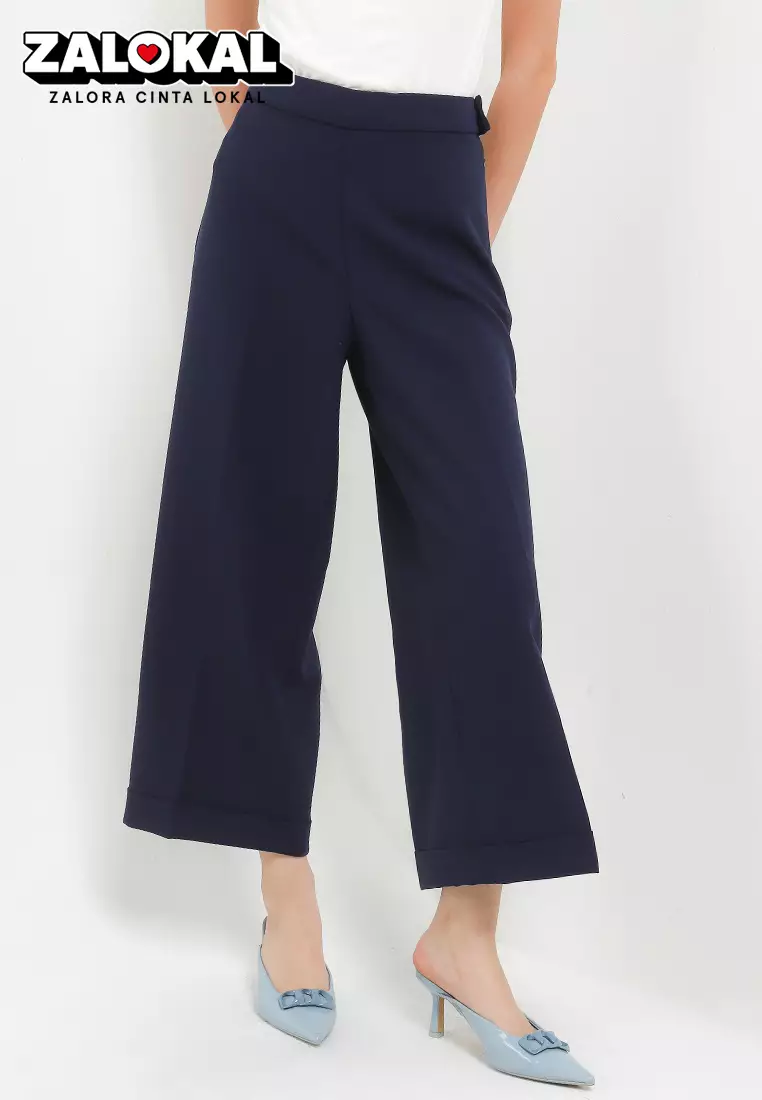 Jual Cardinal Femme Celana Formal Kulot Original 2025 | ZALORA Indonesia