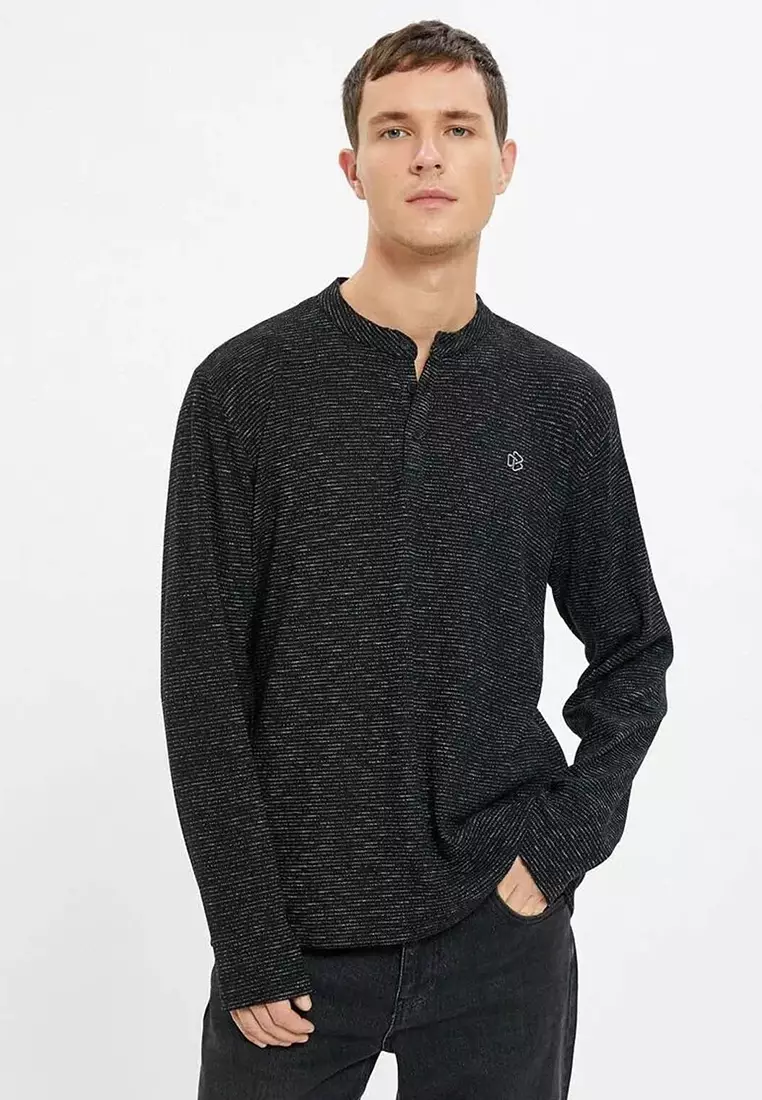 Jual KOTON Sweater Black Original 2025 | ZALORA Indonesia