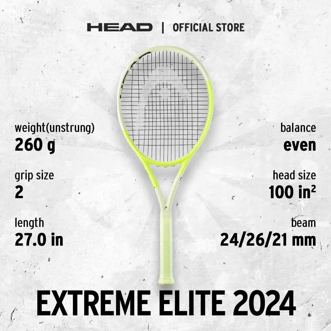 Jual Head HEAD Tennis Racket Extreme Elite 2024 (260G) 231144 - Raket ...