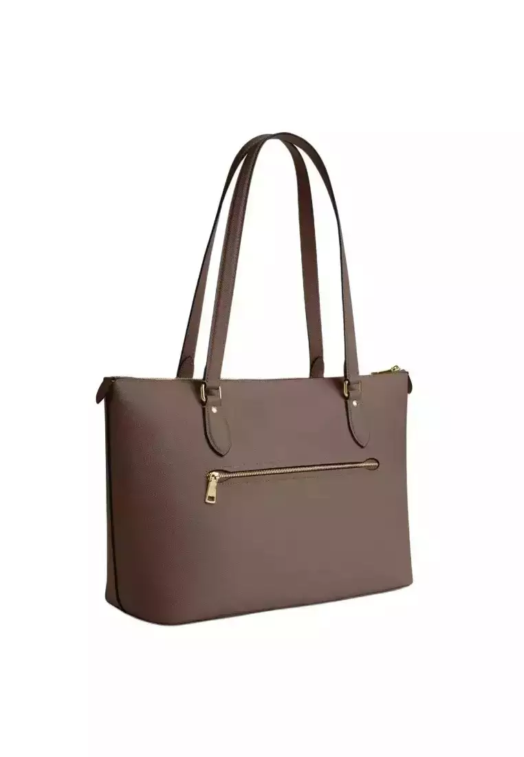 Jual Coach CV402 Coach Galery Tote bag Dark stone Original 2025 ...