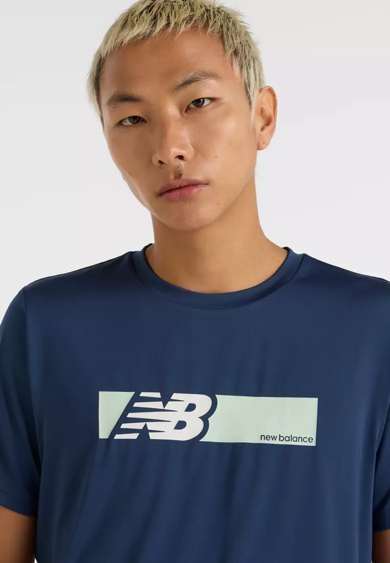 Buy New Balance Box Performance T-Shirt Online | ZALORA Malaysia