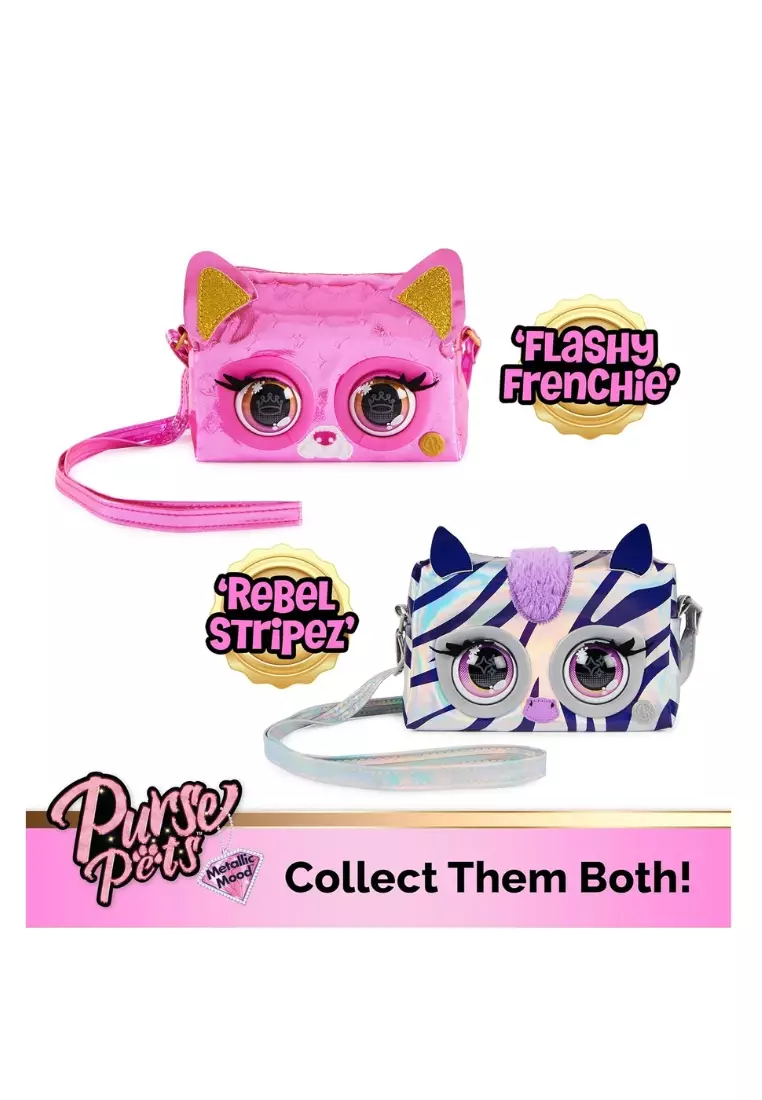 Buy Purse Pets Purse Pets Metallic Zebra 2025 Online | ZALORA Philippines