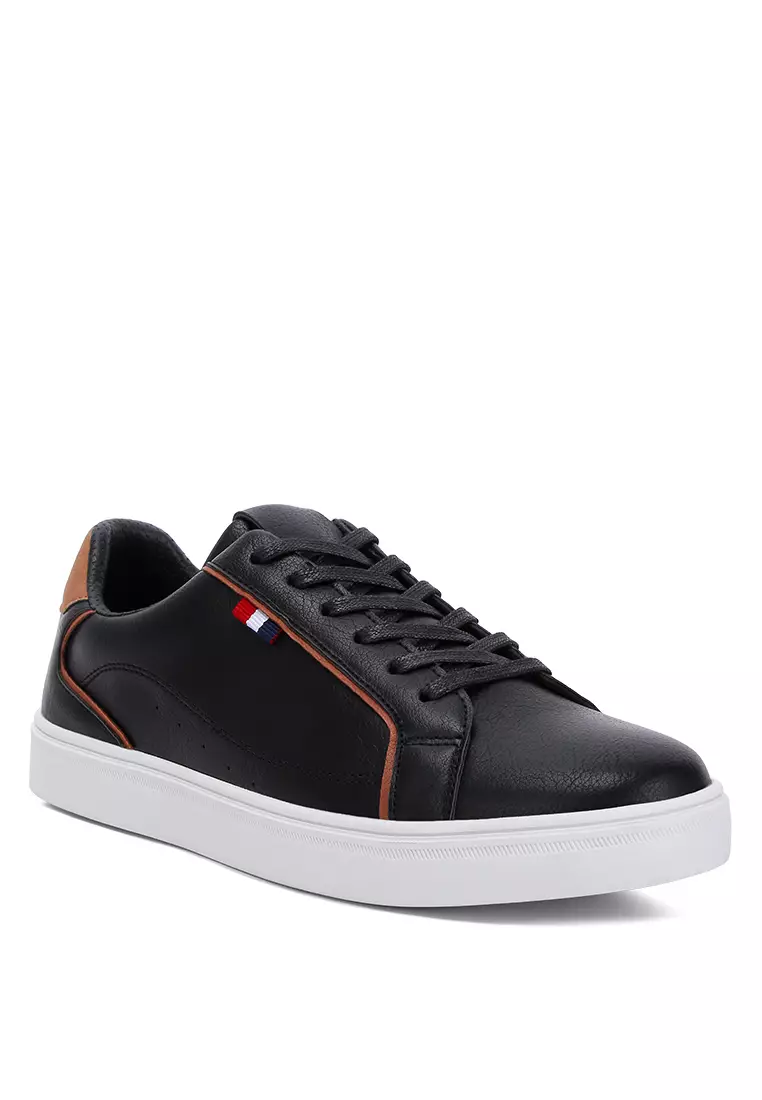 Buy London Rag Men's Low Top Lace-up Sneakers in Black 2025 Online ...
