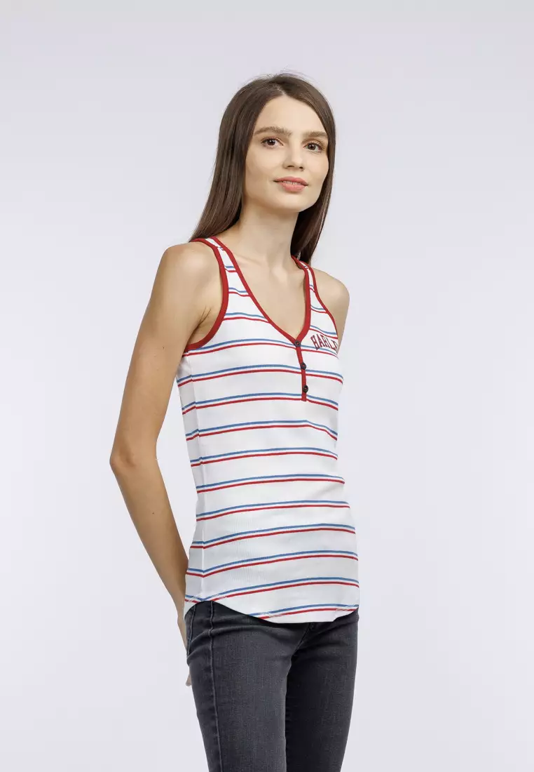 Buy Harley-Davidson Harley-Davidson Star Spangled Banner Henley Tank ...