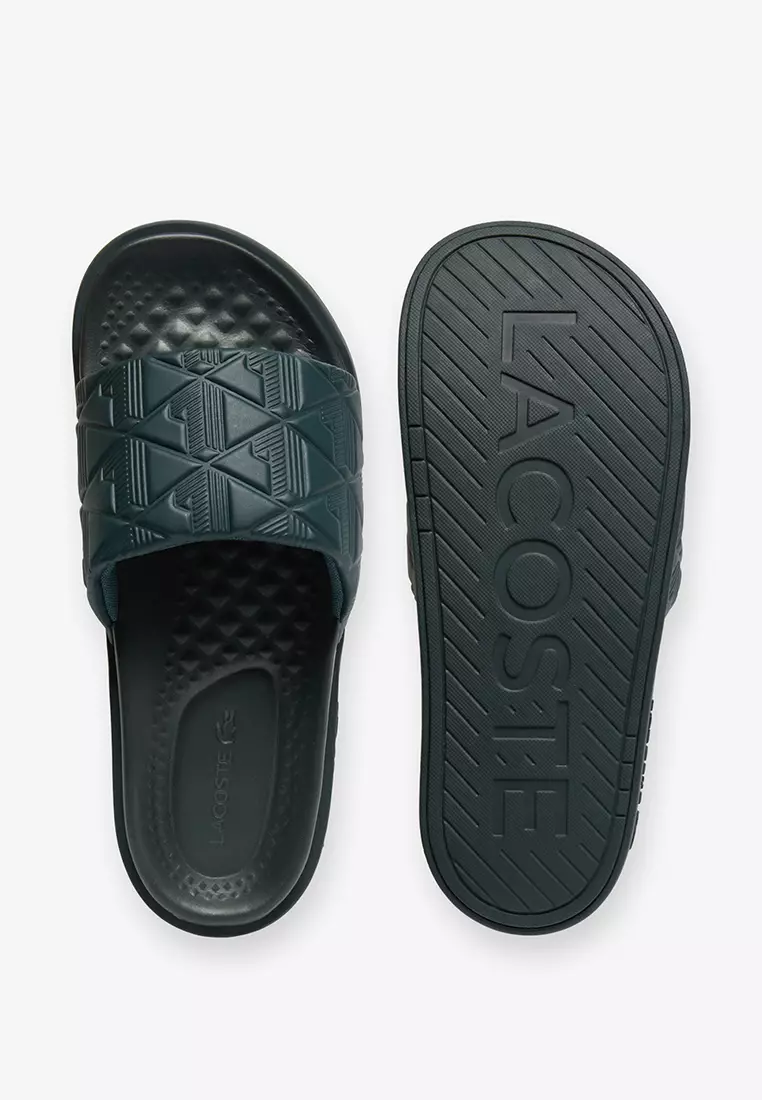 Buy Lacoste Men's Serve Slide Dual 2025 Online | ZALORA