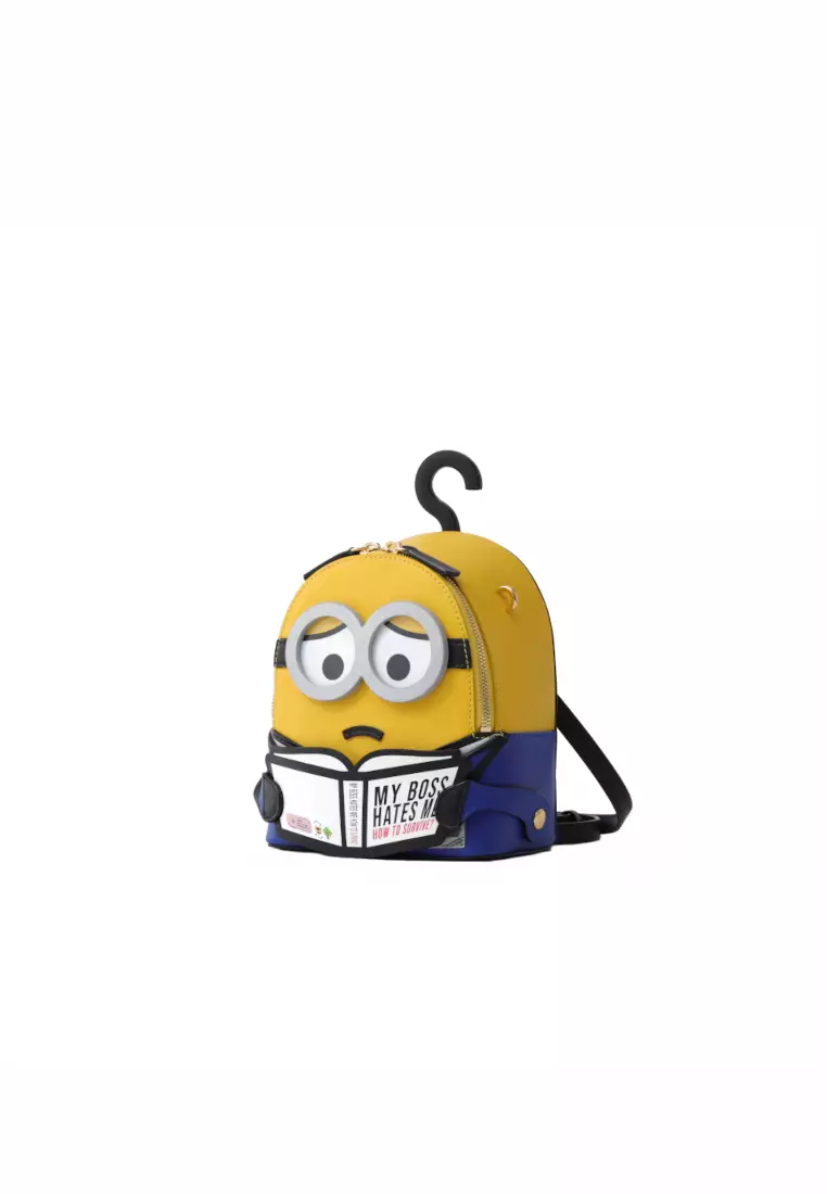 Buy FION Minions My Boss Hate Me Leather Backpack 2025 Online | ZALORA