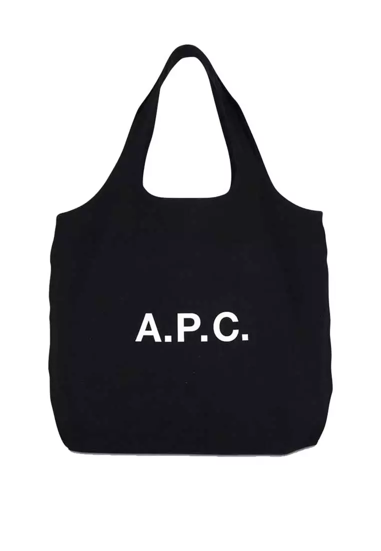Buy A.p.c. Ninon Canvas Tote Bag Noir Black COZZS-M61565 Online | ZALORA Malaysia