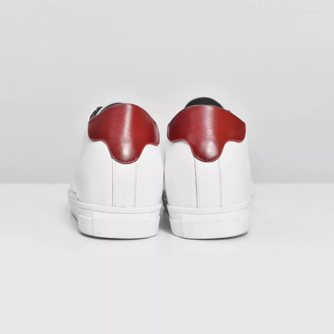 Jual Keeve Keeve - KBC 202 Sepatu Casual White Maroon Peninggi Badan ...