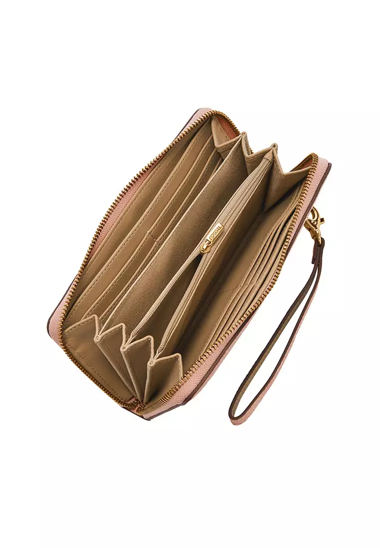 Buy Fossil Logan RFID Zip Around Clutch SL7831682 2026 Online | ZALORA ...