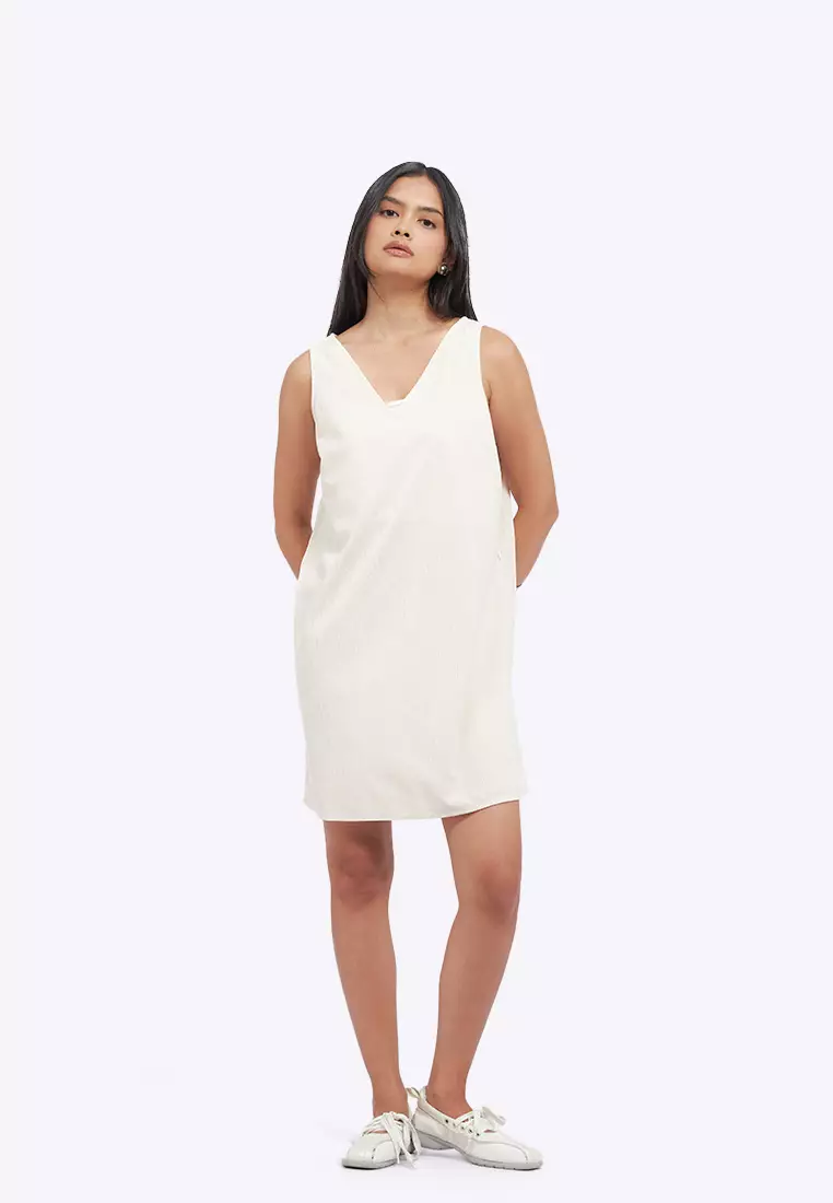 Jual COLORBOX V-Neck Sleeveles Mini Dress Original 2026 | ZALORA ...