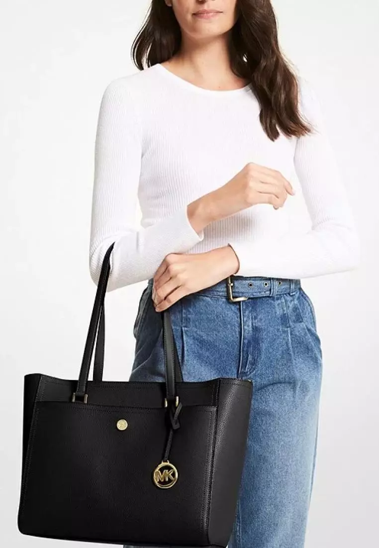 Jual MICHAEL KORS Michael Kors Maisie Large Pebbled Leather 3-in-1 Tote ...