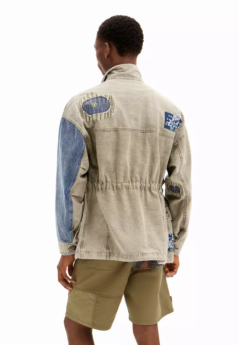 Buy Desigual Desigual Man Hybrid parka jacket. 2026 Online | ZALORA ...