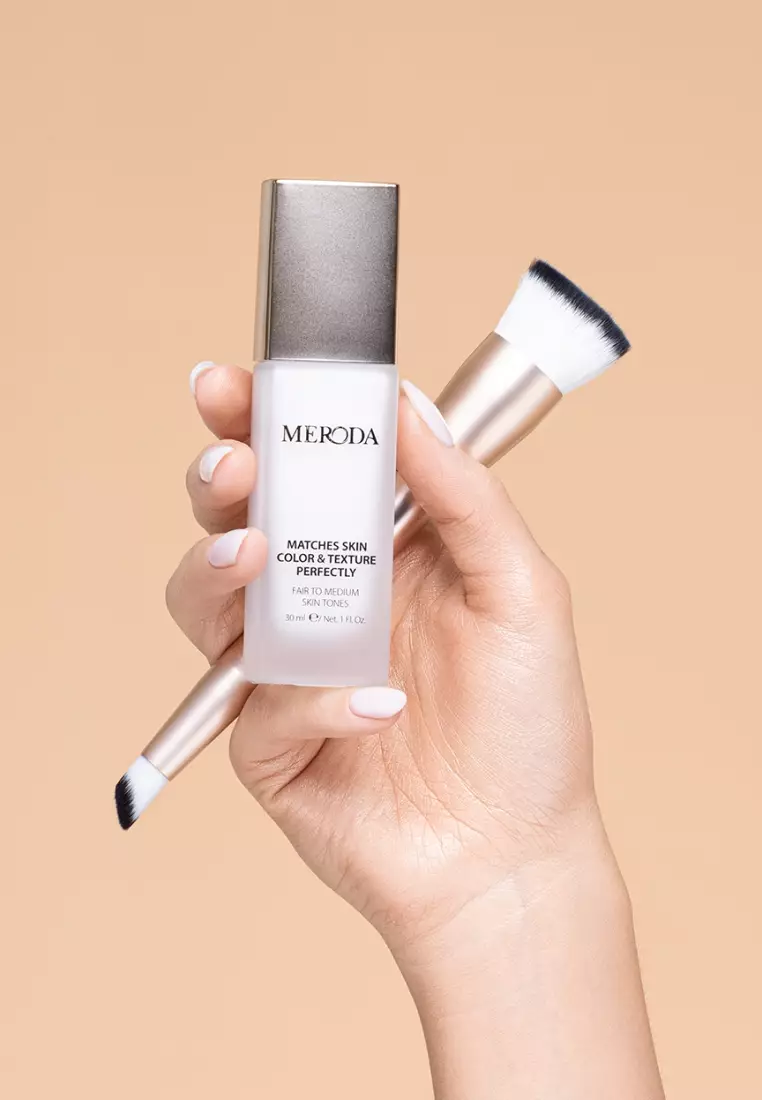 Buy Meroda Cosmetics 2-in-1 build & conceal contour brush 2025 Online ...