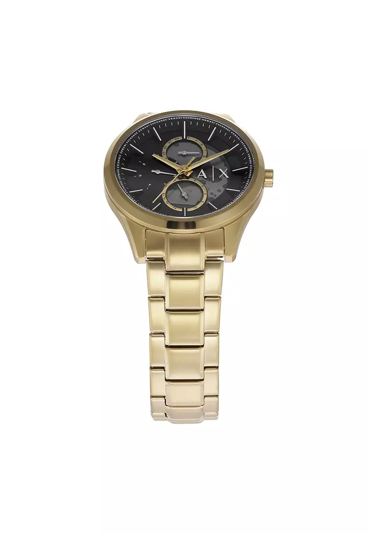Buy Armani Exchange Dante Gold Stainless Steel Watch AX1875 2025 Online ...