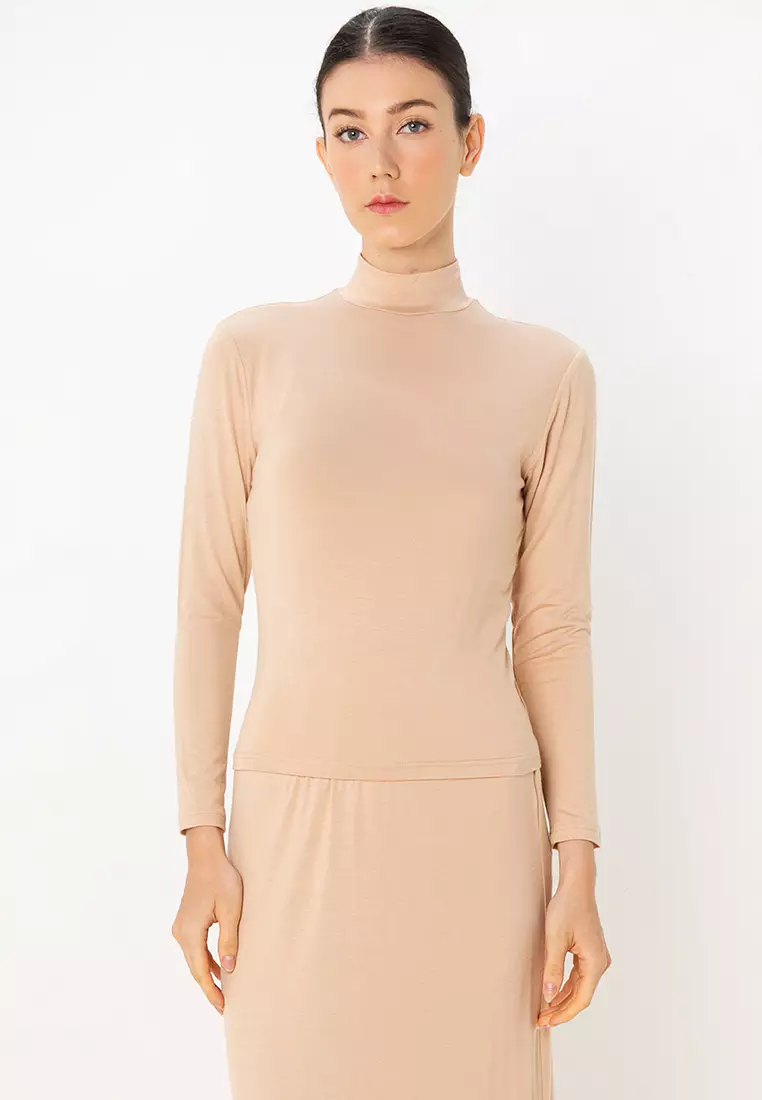 Buy ZALIA BASICS High Neck Inner Top Online | ZALORA Malaysia