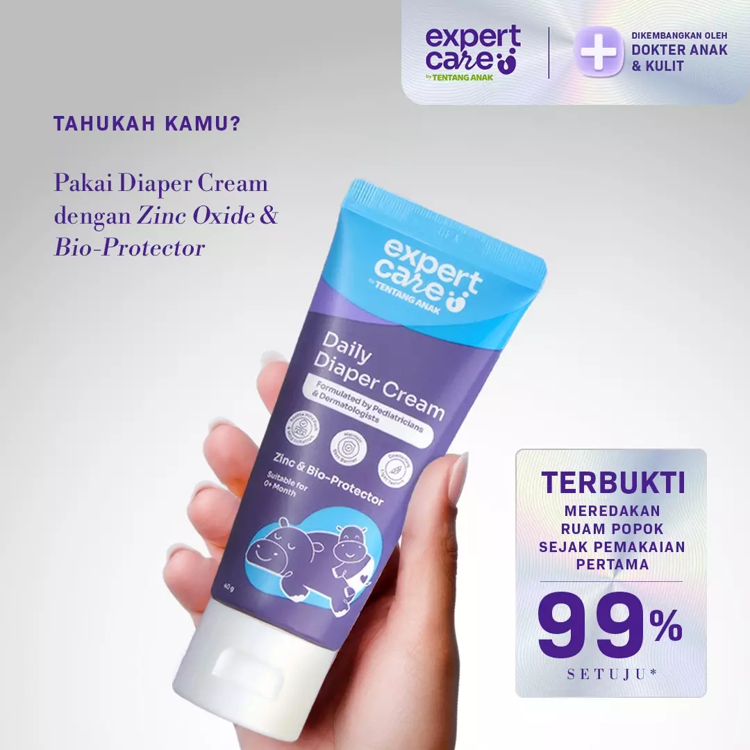 Jual Mothercare Expert Care Daily Diaper Rash Cream 40gr - Krim Ruam ...