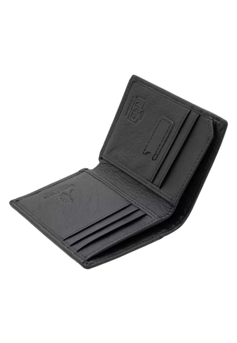 Jual Euro Polo Euro Polo Men's Grain Leather RFID Vertical Bifold ...