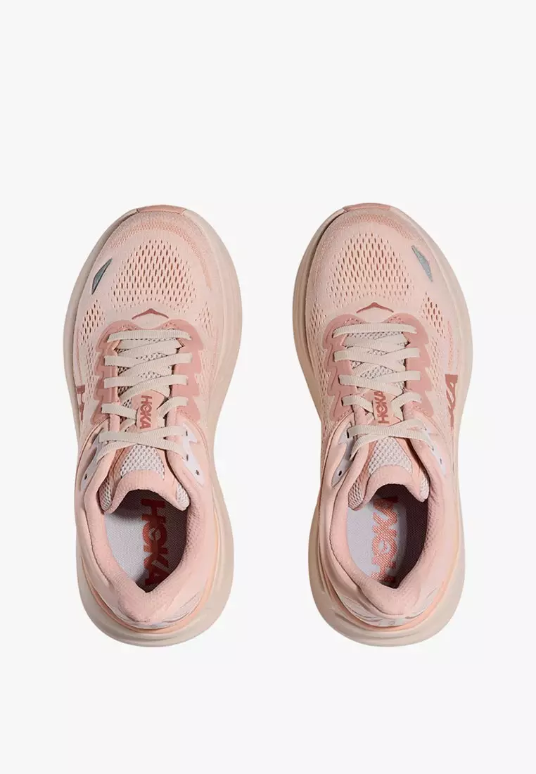 Buy HOKA Bondi 9 Women's - Rose Latte / Rose Cream 2025 Online | ZALORA ...